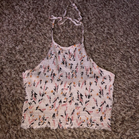 Garage | Tops | Garage Flower Halter Top | Poshmark